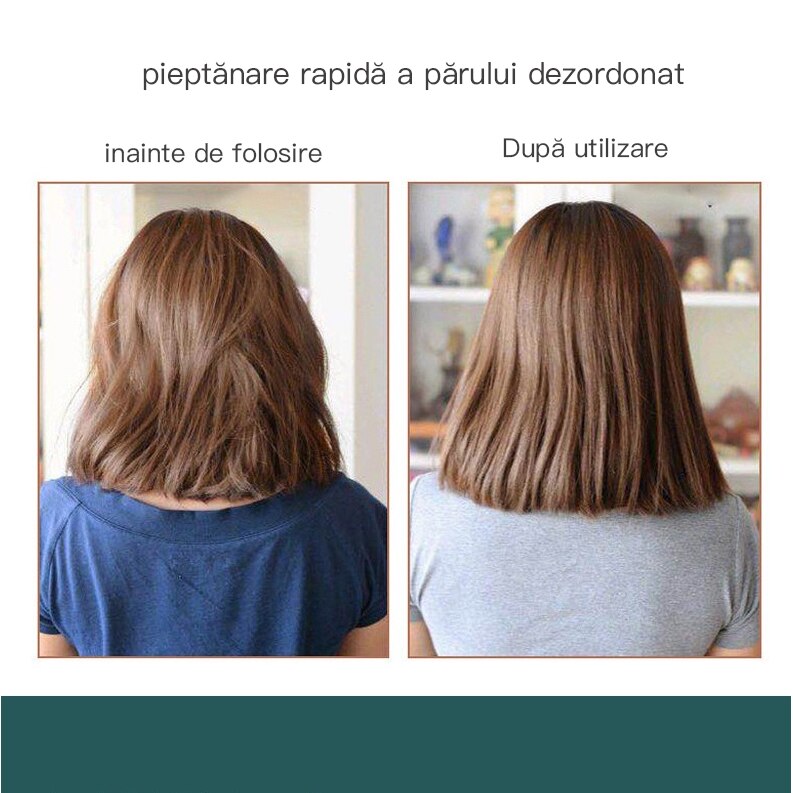 Perie de par, Masaj, Verde - eMAG.ro