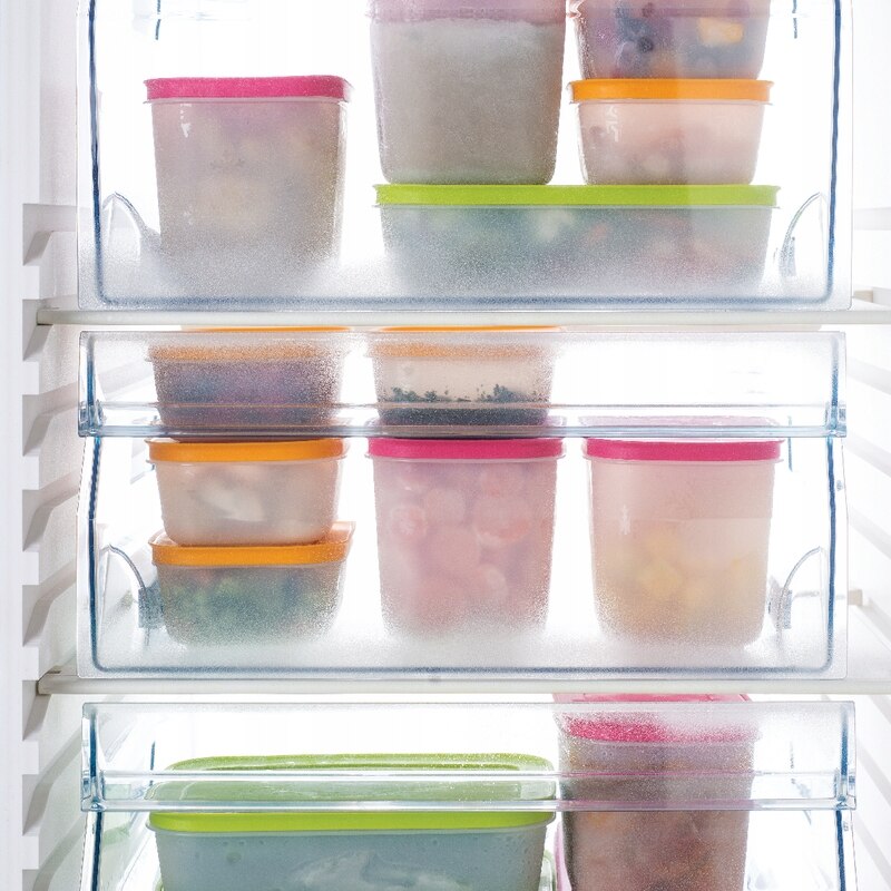 Caserola pentru congelator, Tupperware, 1l, Verde/Transparent - eMAG.ro