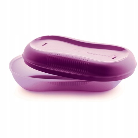 Cutie alimentara pentru omleta Tupperware Mov - eMAG.ro