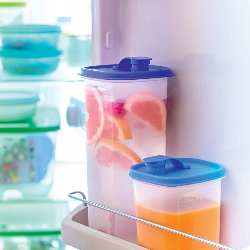 Recipient limonada cu strecuratoare, Tupperware, Plastic, 2l ...