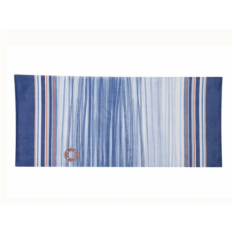 Prosop de Plaja, TAC, Marine, Bumbac 100%, 70 x 150 cm - eMAG.ro