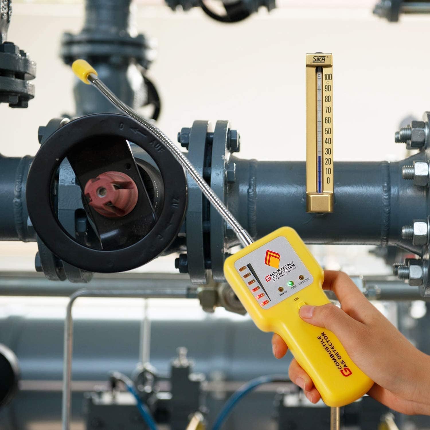 Detector de gaz portabil - eMAG.ro