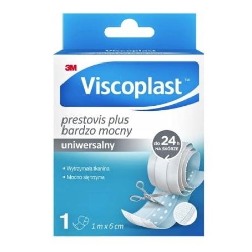 Plasture, 3M, Bumbac, 1m x 6cm, Alb - eMAG.ro