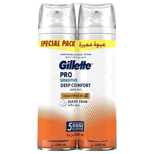 Комплект 2 пяни за бръснене Gillette 500 мл - eMAG.bg