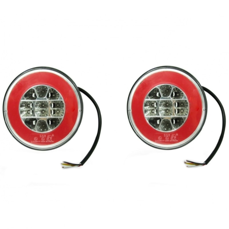 Set 2 lumini LED spate, Segex, Plastic, indicator de pozitie cu efect ...