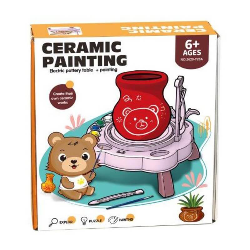 Set de olarit pentru copii cu masuta Ursulet - eMAG.ro