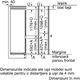 Combina frigorifica Incorporabila Bosch KIV87NSE0, 270 l, Low Frost ...