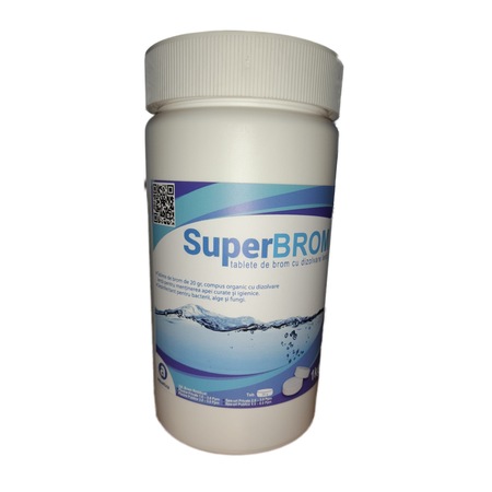 Tablete de Brom cu Dizolvare Lenta, Super Brom, 1kg - eMAG.ro