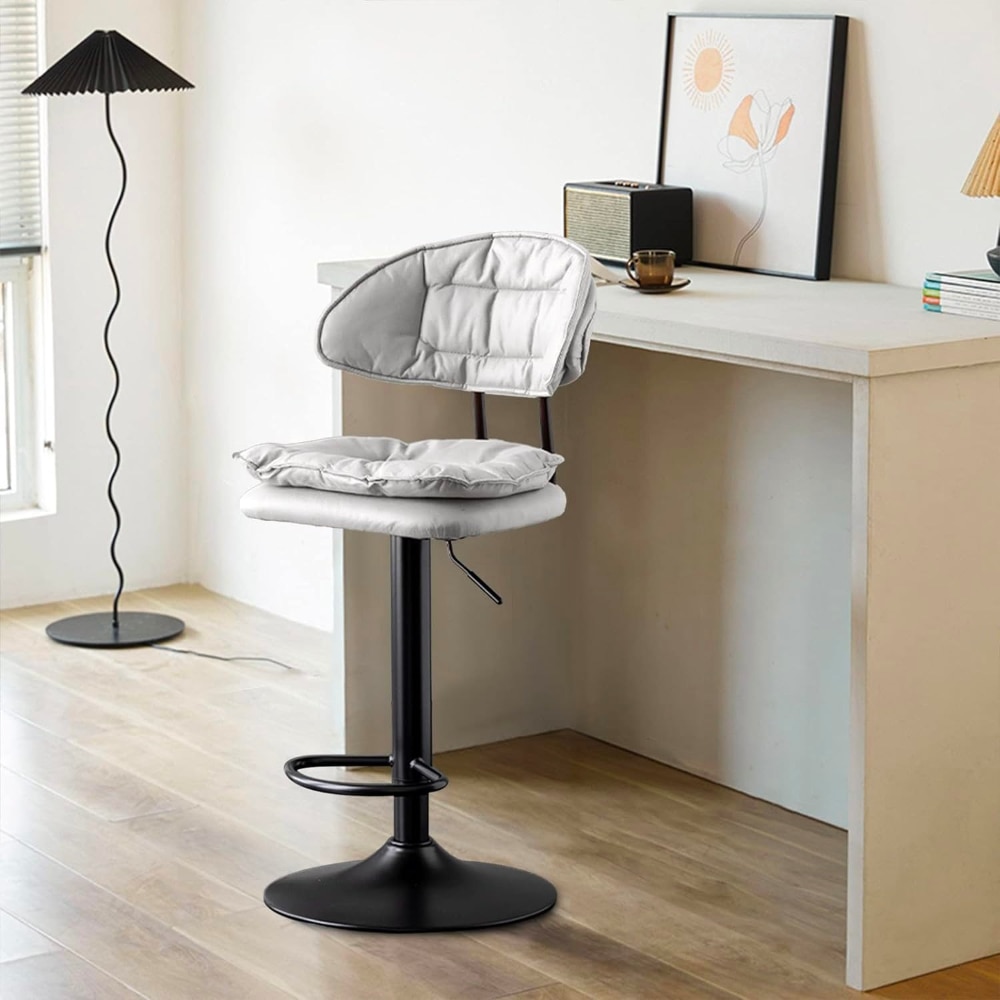 Set 2 scaune, Quasar & Co.®, rotire 360 grade, reglabil pe inaltime ...