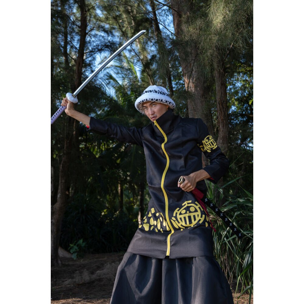 Sabie Katana, One Piece, Trafalgar Law's Kikokou, Lemn, 105 cm, JT10521 - eMAG.ro