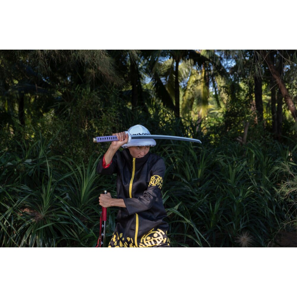 Sabie Katana, One Piece, Trafalgar Law's Kikokou, Lemn, 105 cm, JT10521 - eMAG.ro