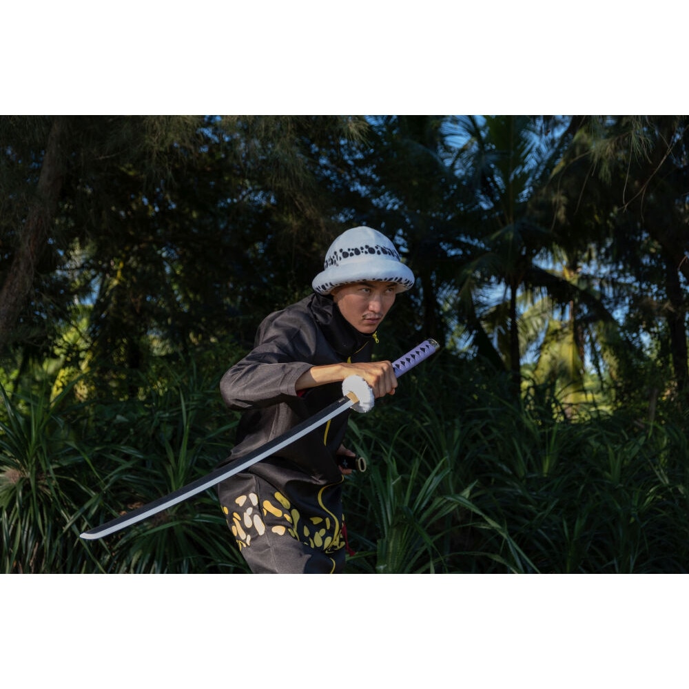 Sabie Katana, One Piece, Trafalgar Law's Kikokou, Lemn, 105 cm, JT10521 - eMAG.ro