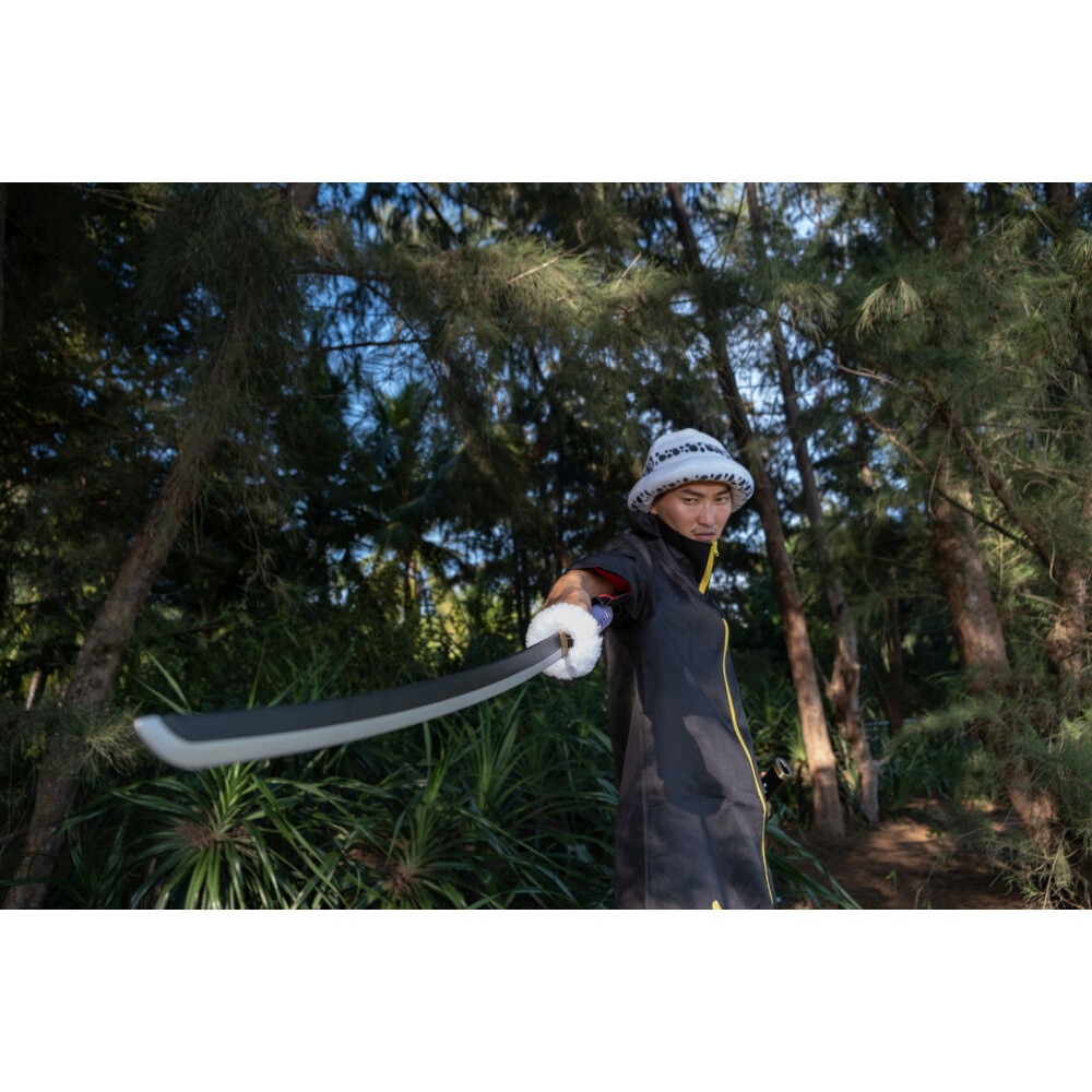 Sabie Katana, One Piece, Trafalgar Law's Kikokou, Lemn, 105 cm, JT10521 - eMAG.ro