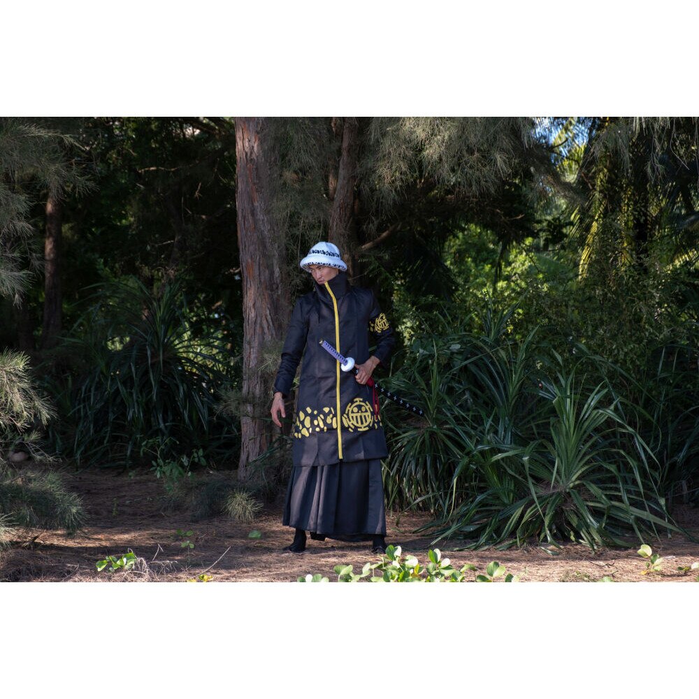 Sabie Katana, One Piece, Trafalgar Law's Kikokou, Lemn, 105 cm, JT10521 - eMAG.ro