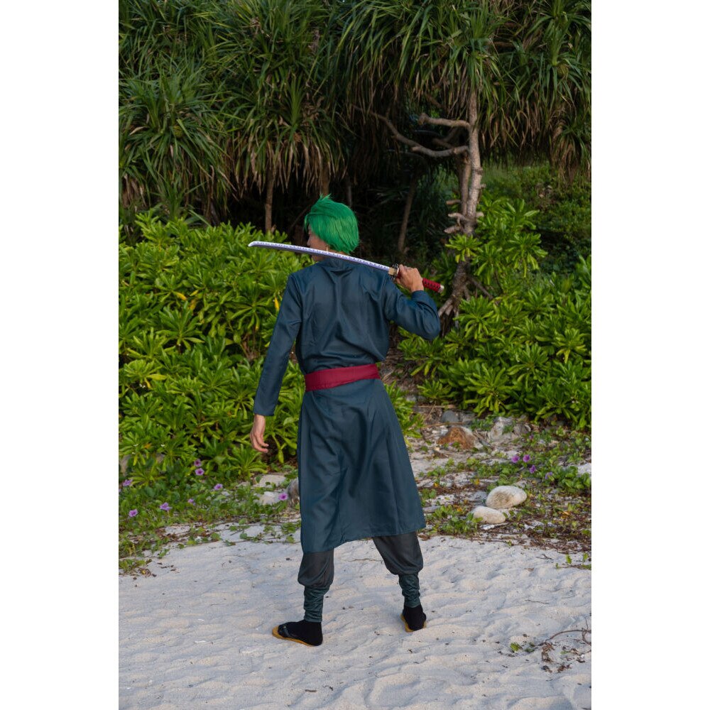 Sabie Katana, One Piece, Roronoa Zoro Sandai Kitetsu, Lemn, 105 cm ...