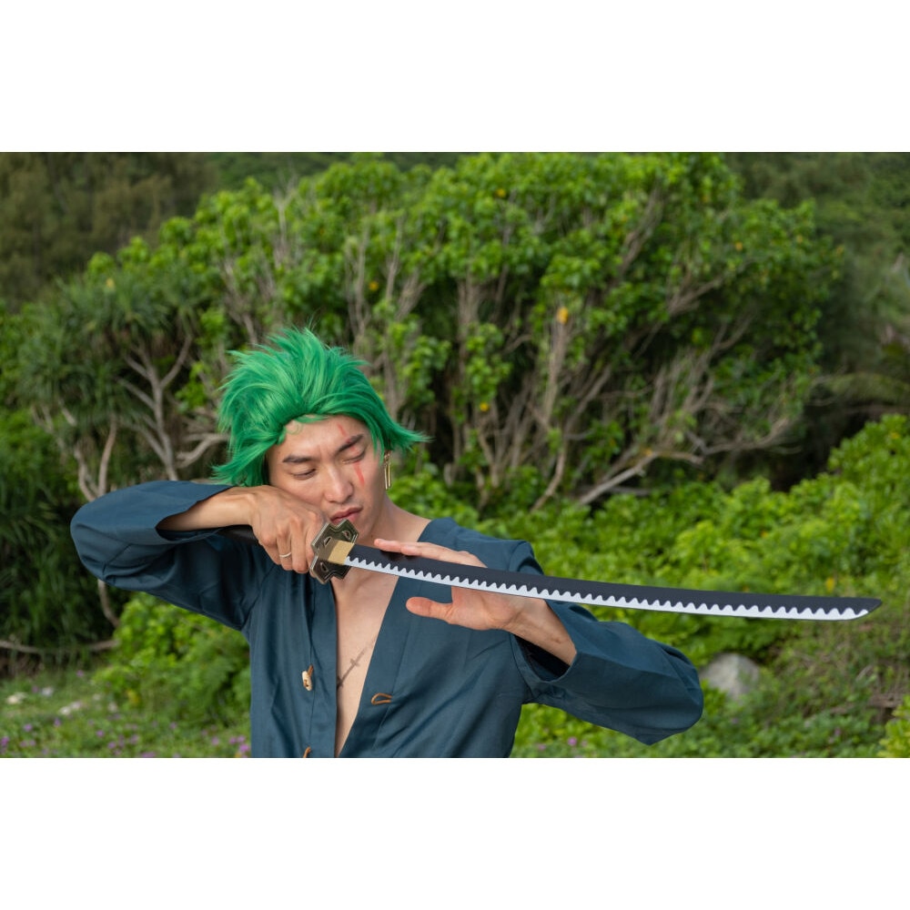 Sabie Katana, One Piece, Roronoa Zoro Yubashiri, Lemn, 105 cm, JT10510 ...