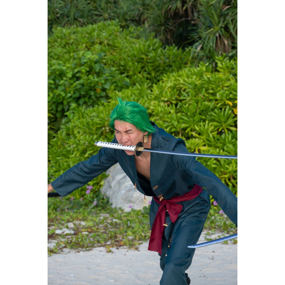 Sabie Katana, One Piece, Roronoa Zoro Shusui, Lemn, 105 cm, JT10511RD-2 ...
