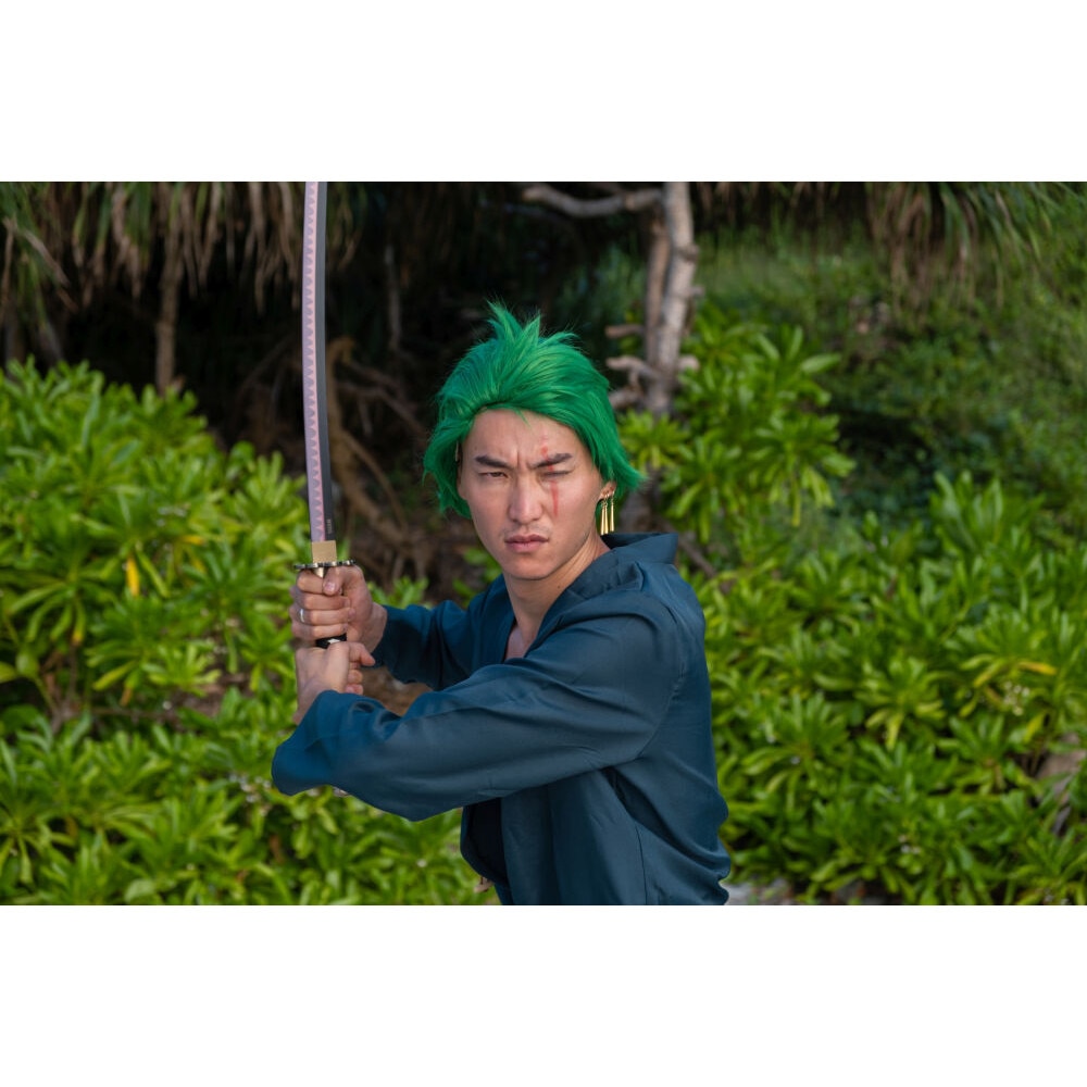 Sabie Katana, One Piece, Roronoa Zoro Shusui, Lemn, 105 cm, JT10511RD-2 ...