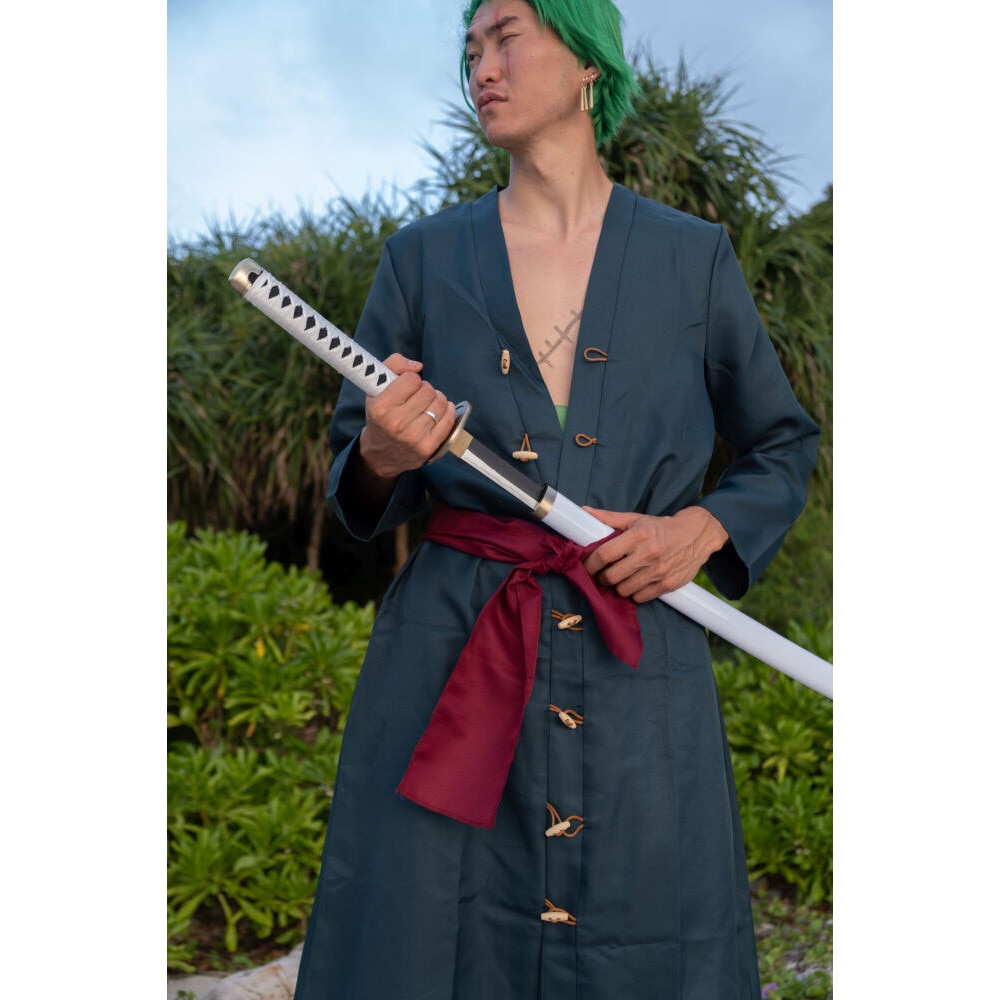 Sabie Katana, One Piece, Roronoa Zoro Wado Lchimonji, Lemn, 105 cm ...