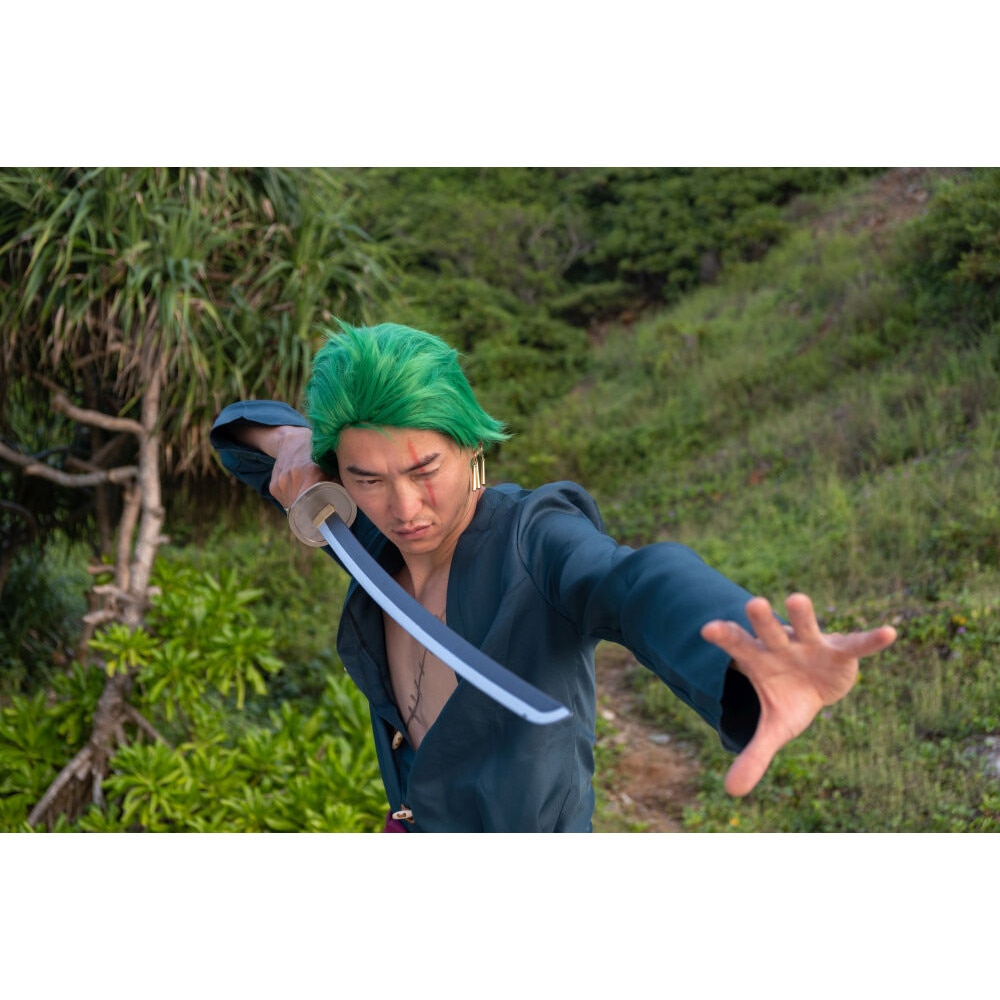 Sabie Katana, One Piece, Roronoa Zoro Wado Lchimonji, Lemn, 105 cm ...