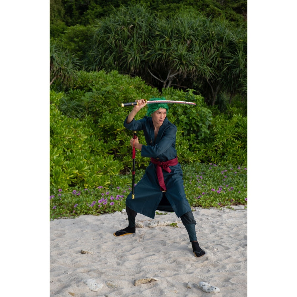 Sabie Katana, One Piece, Roronoa Zoro Enma, Lemn, 105 cm, JT10661BK ...