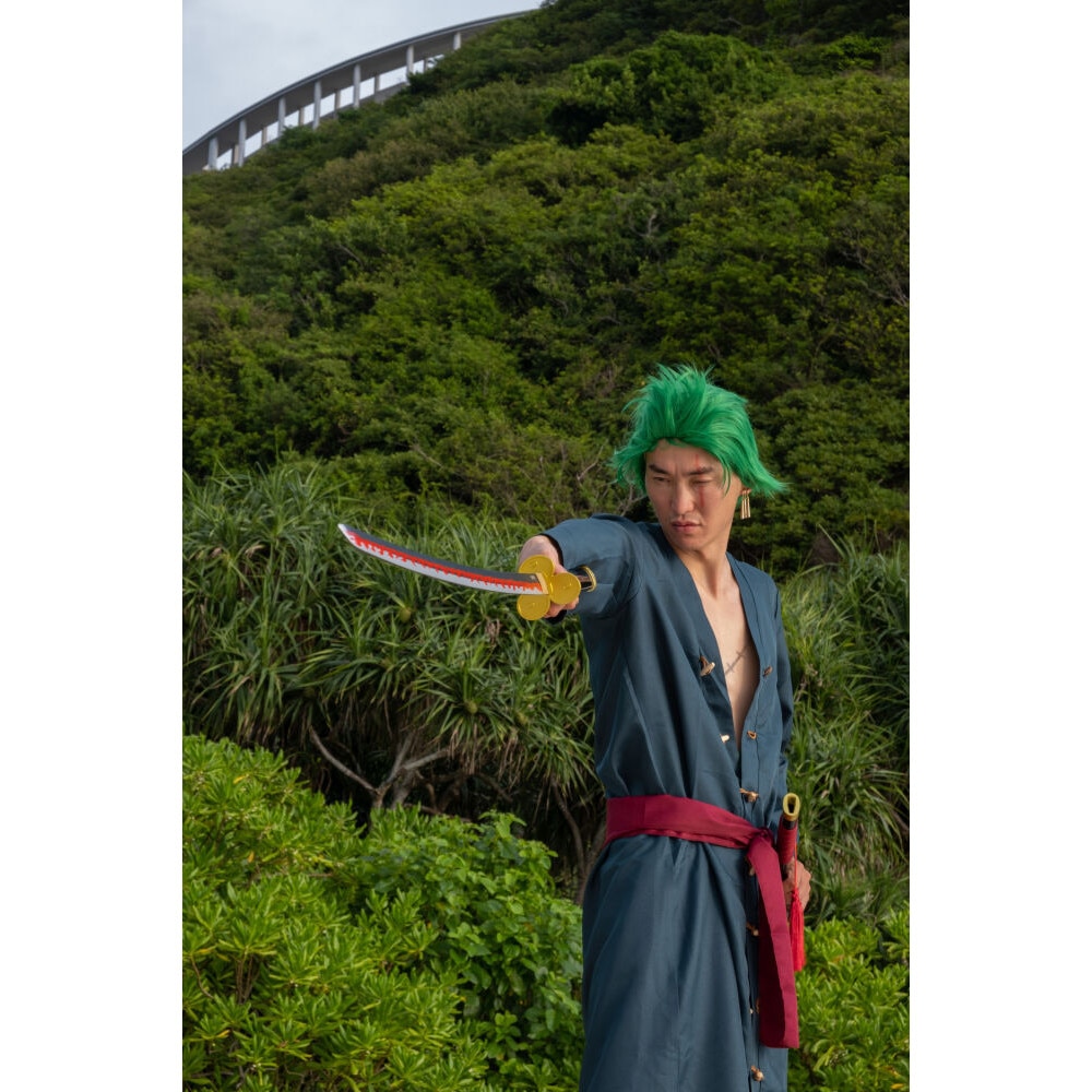 Sabie Katana, One Piece, Roronoa Zoro Enma, Lemn, 105 cm, JT10661BK ...