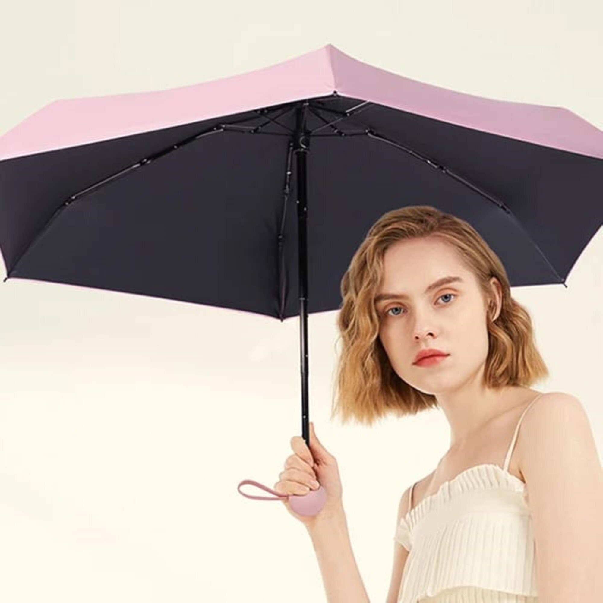 Mini Umbrela Pliabila, Materiale Calitative, 3 Straturi de Panza ...