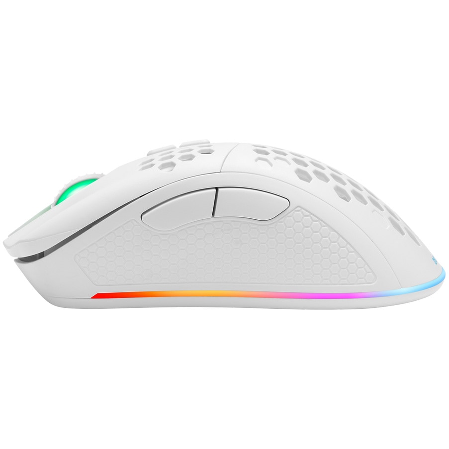 Mouse gaming wireless DELTACO GAMING DM220, ultra-usor 70g, RGB, 6400 ...
