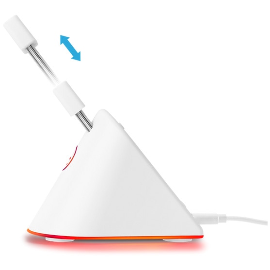 Mouse bungee DELTACO GAMING GAM-044-W-RGB, cu brat retractabil ...