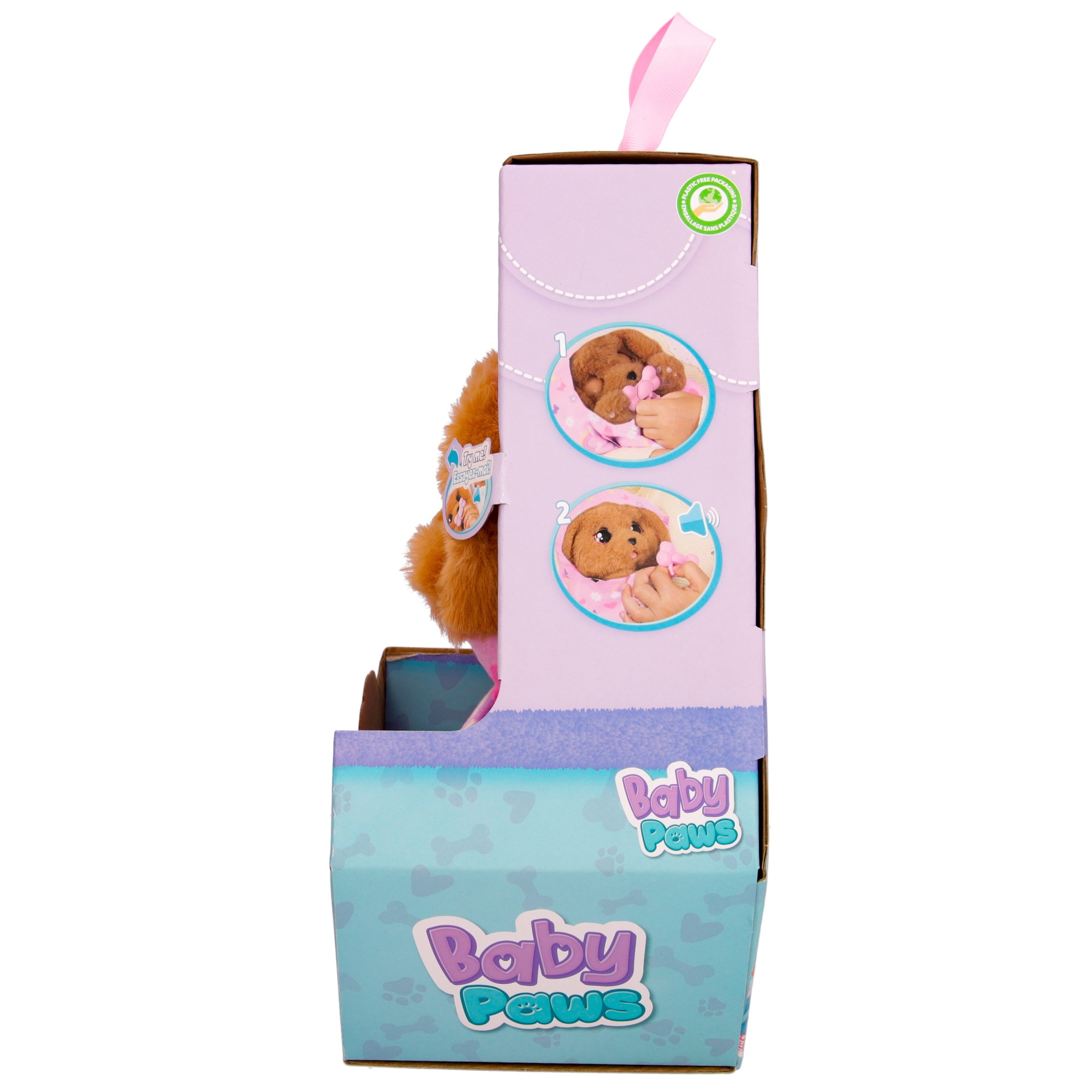 Jucarie interactiva Baby Paws - Cocker, 20 cm - eMAG.ro