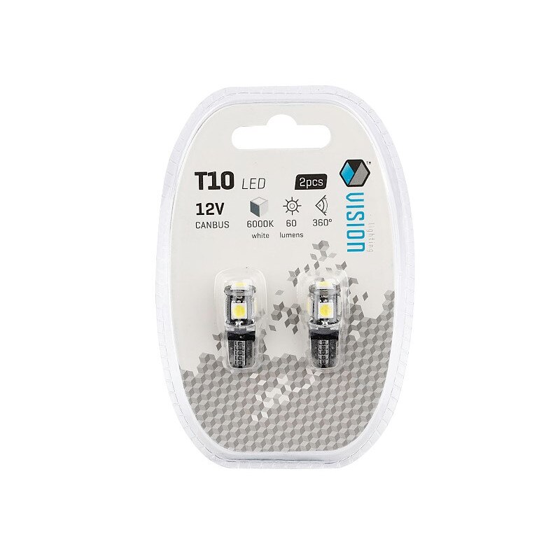 Set 2 becuri auto, Vision, 12V, SMD LED, CANBUS - eMAG.ro