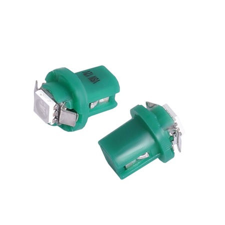 Set 2 becuri auto, Vision, 12V, SMD LED, Verde - eMAG.ro