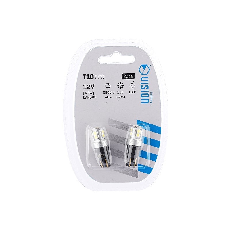 Set 2 becuri auto, Vision, 12V, SMD LED, Nepolar, CANBUS - eMAG.ro