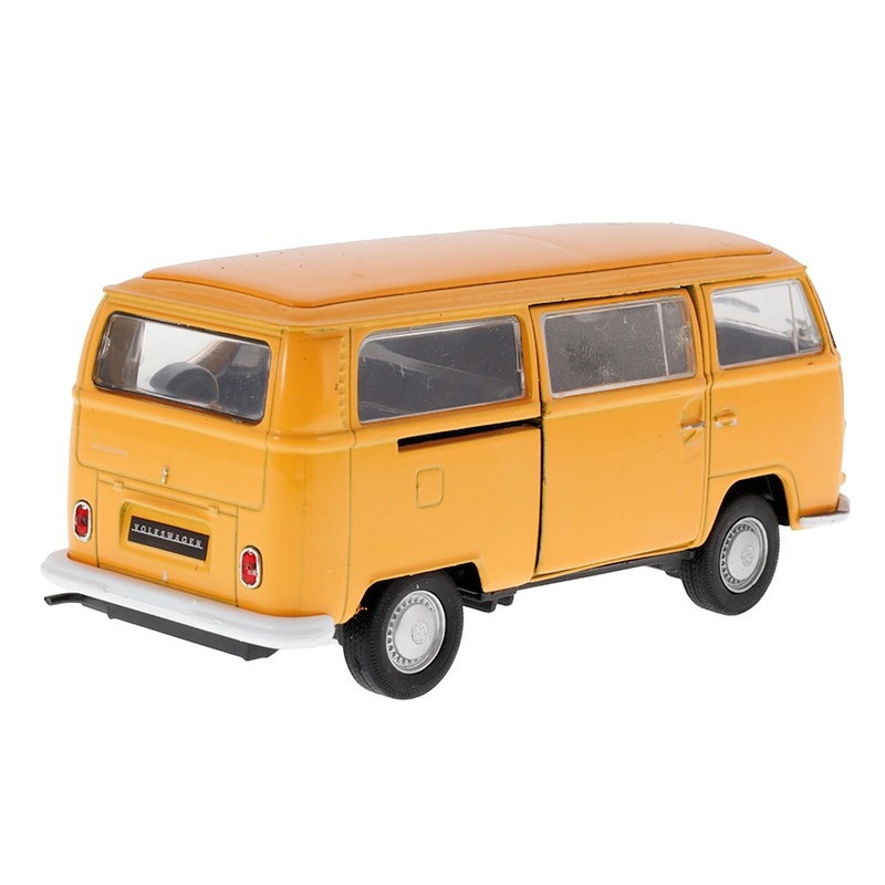 Masina de jucarie, Welly, 1972 VW T2, Metal, Multicolor - eMAG.ro