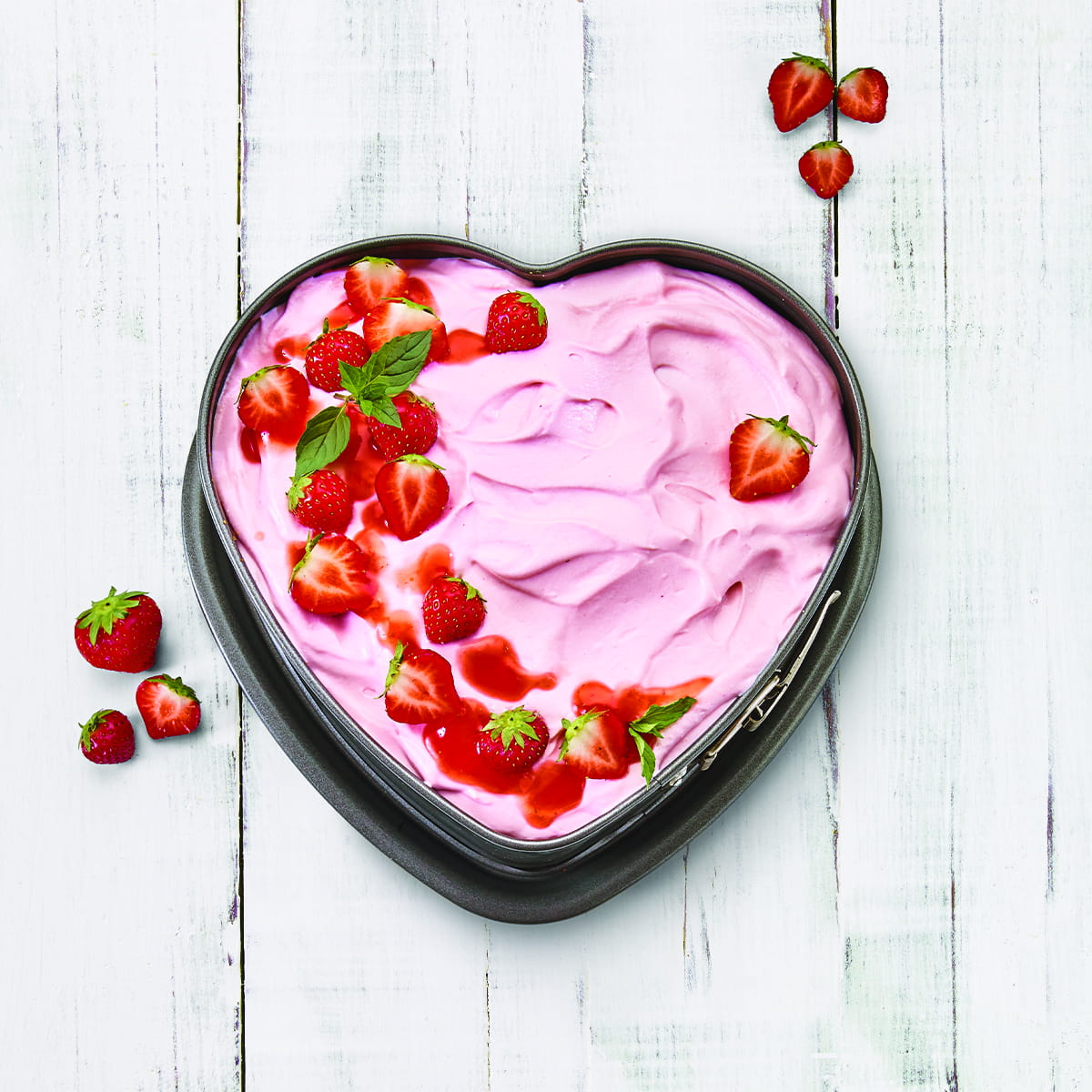 Forma tort, Birkmann, Otel, Model inima, Verde inchis - eMAG.ro