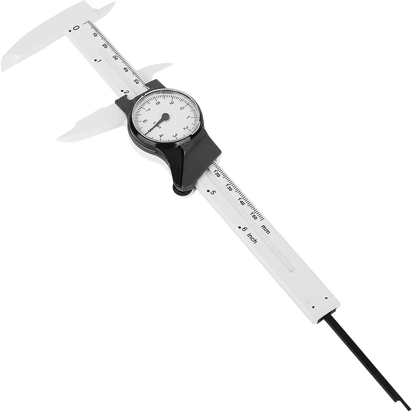 Subler, LLWL, Plastic, 150 mm, Alb/Negru - eMAG.ro