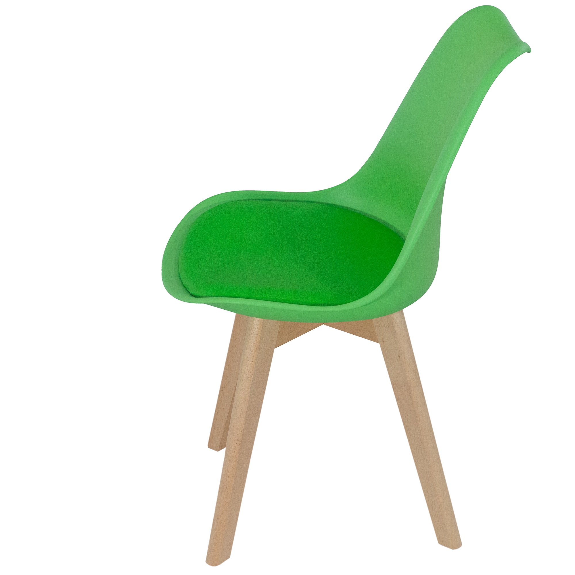 Scaun DENVER Stockholm, verde, model scandinav, sezut tip scoica ...