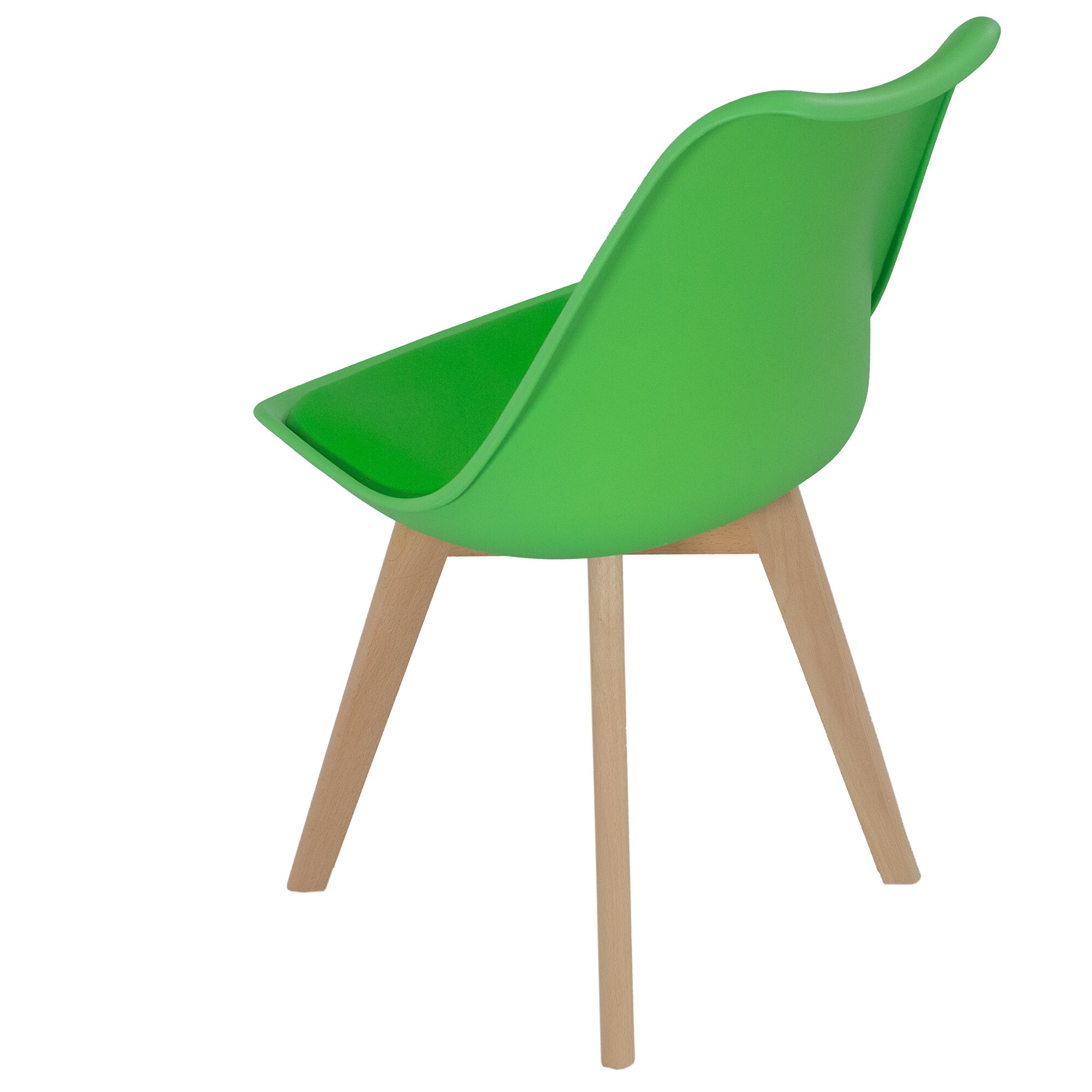 Scaun DENVER Stockholm, verde, model scandinav, sezut tip scoica ...