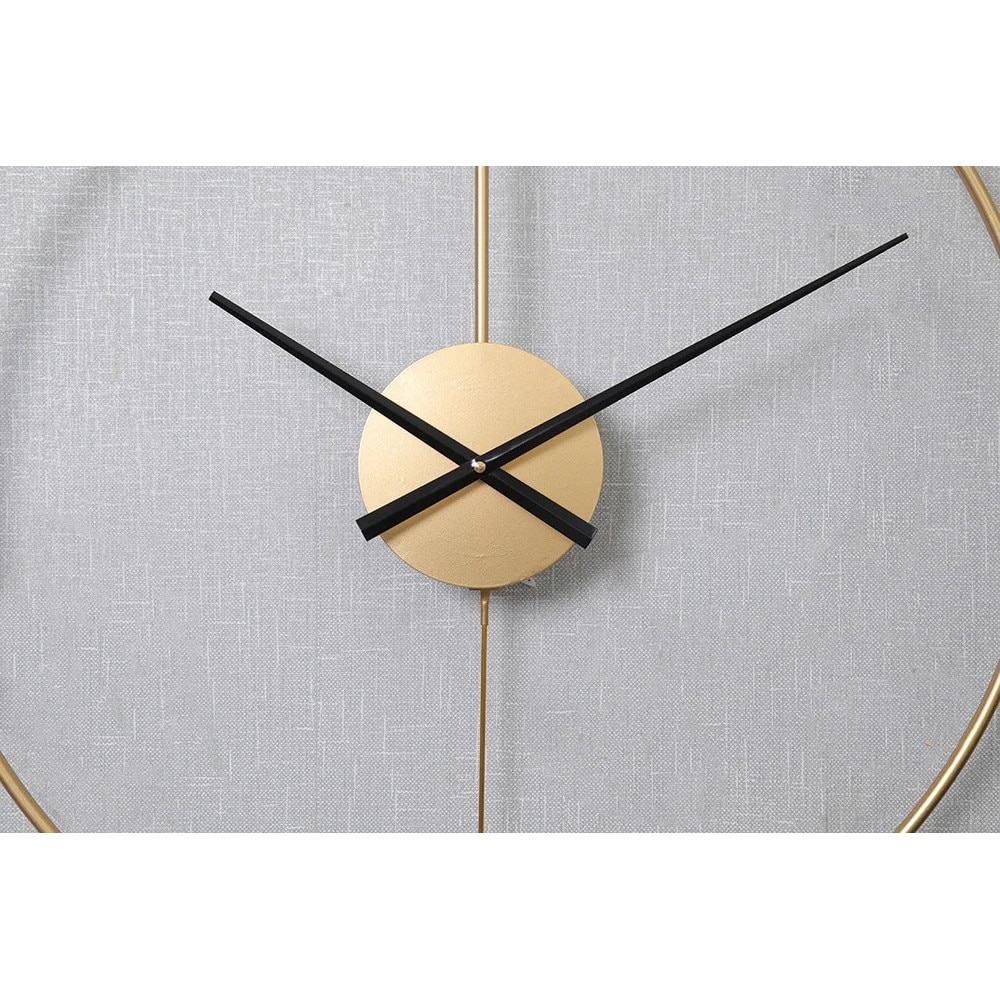 Ceas decorativ de perete, diametru 60 cm, cu pendul, pentru dormitor ...