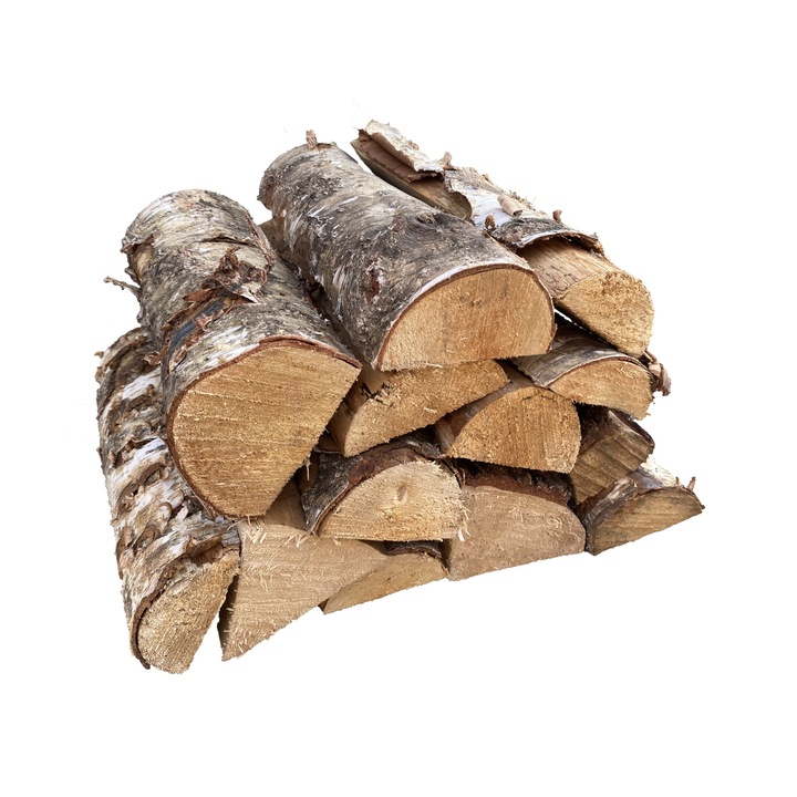 Lemne de foc, mesteacan, 10 kg - eMAG.ro