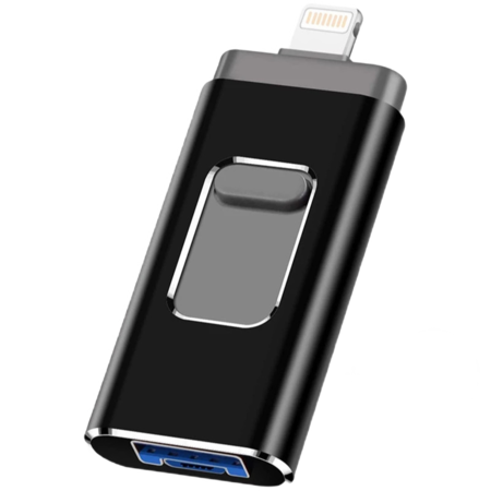 Memorie USB 256 GB 4 in 1, Flash Drive IOS & Android, USB type C, Micro ...