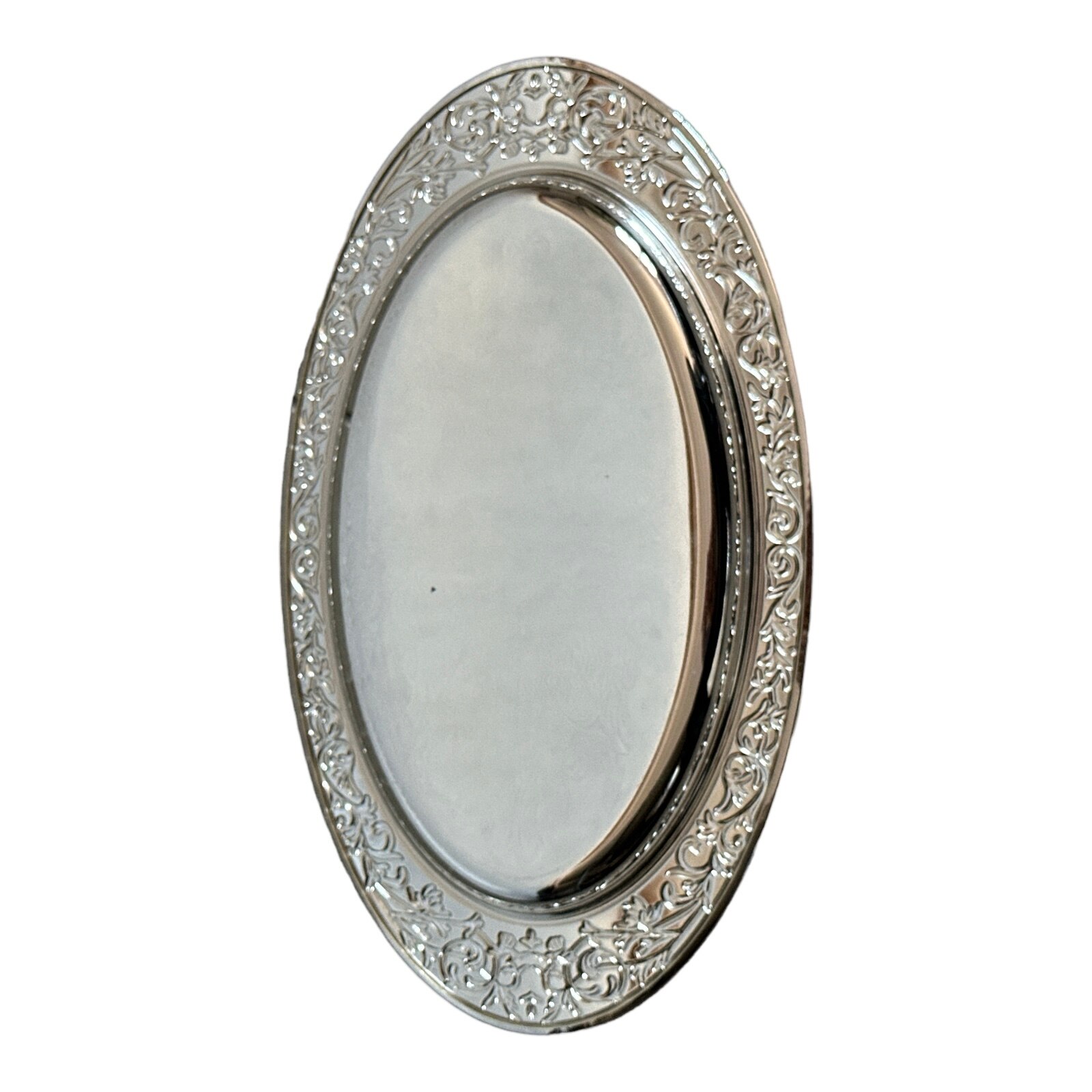 Tava Servire, Alpaca, model oval, 38x22x3 cm - eMAG.ro