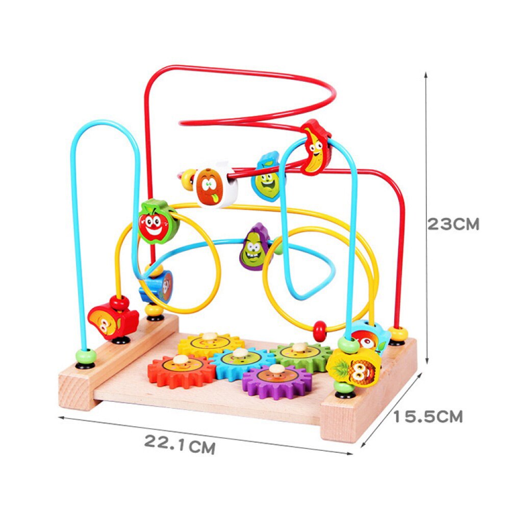Spirala Motrica Labirint Cu Bile, Fructe Si Roti Dintate - eMAG.ro