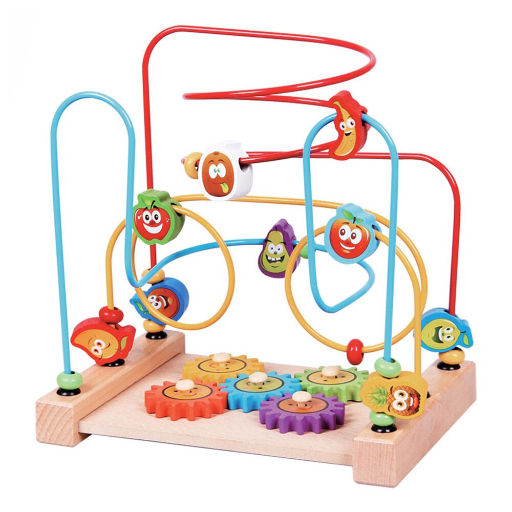 Spirala Motrica Labirint Cu Bile, Fructe Si Roti Dintate - eMAG.ro