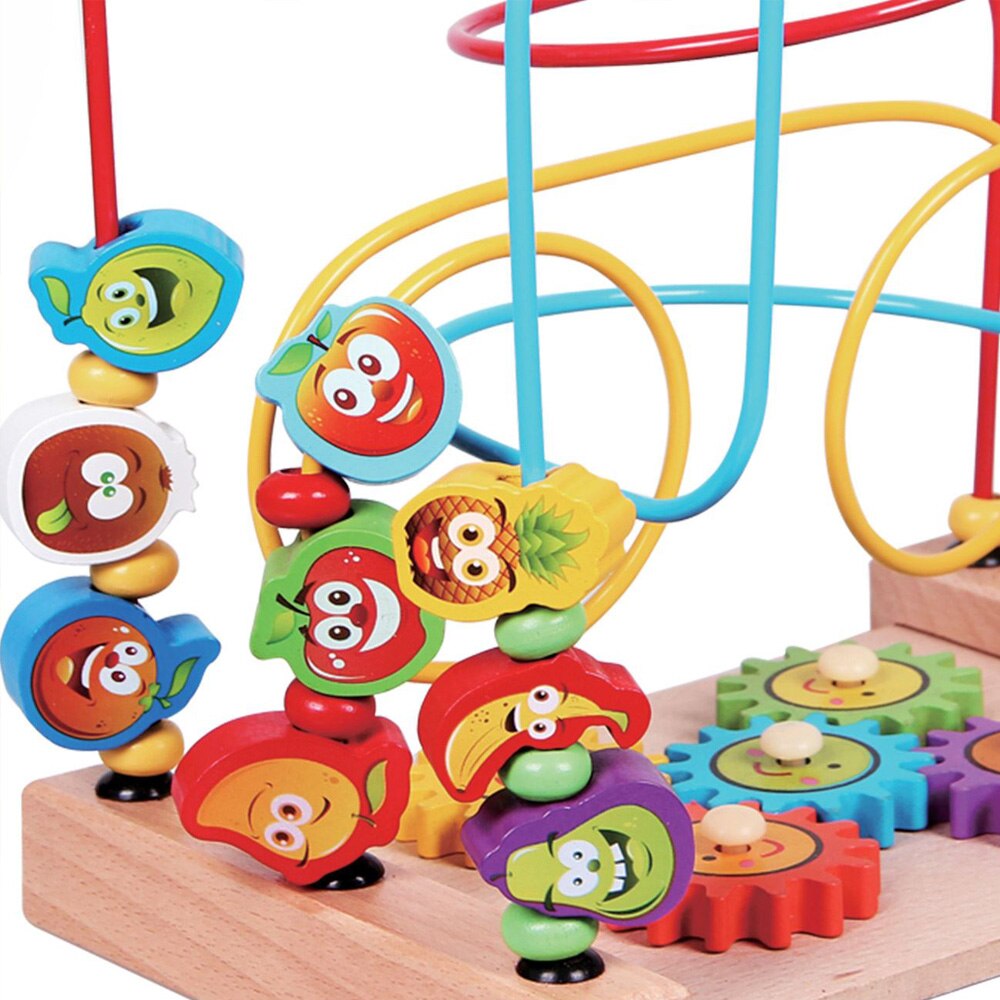 Spirala Motrica Labirint Cu Bile, Fructe Si Roti Dintate - eMAG.ro