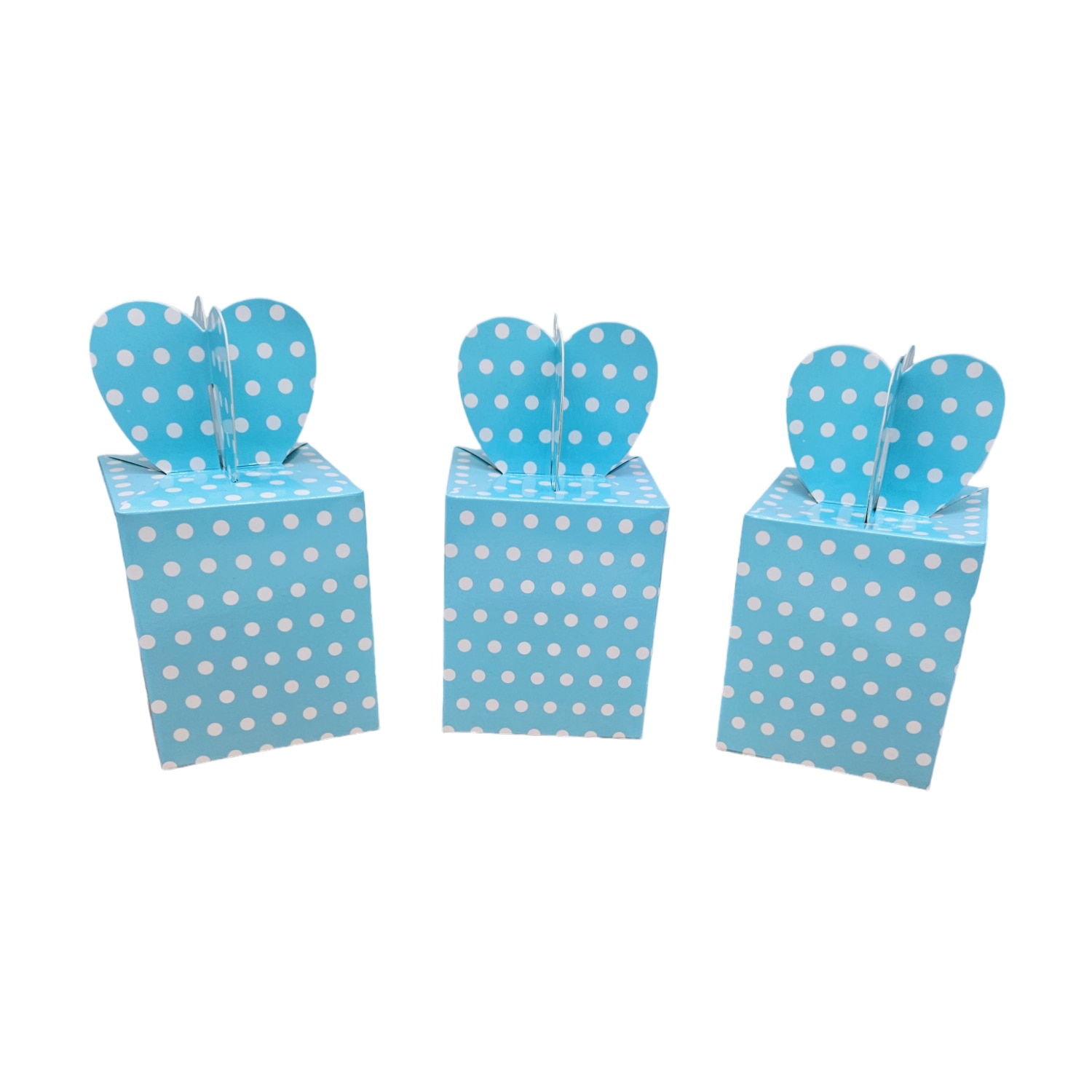 Set 6 cutii pentru dulciuri, bomboane, marturii nunta sau botez, Carton ...