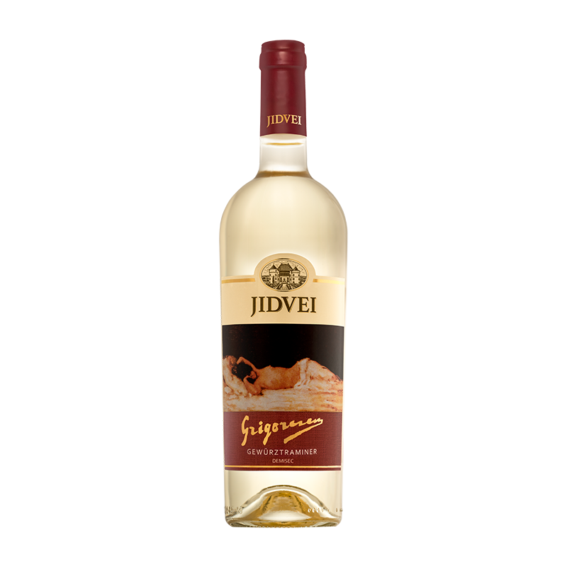 Vin alb demisec, Feteasca Regala, Jidvei Grigorescu, 0.75L, 12% alcool ...