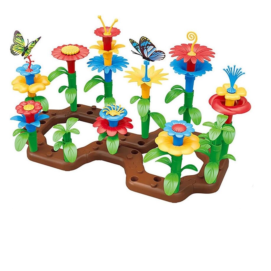 Set constructie Micul gradinar, 76 piese - eMAG.ro