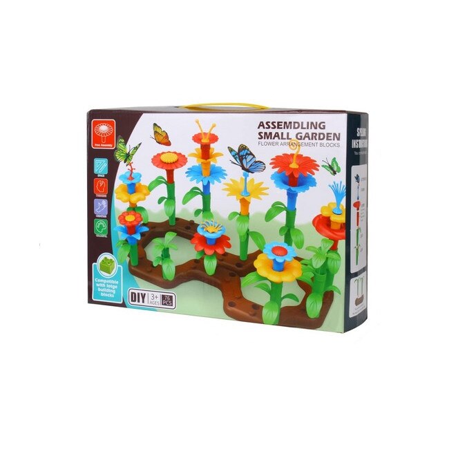 Set constructie Micul gradinar, 76 piese - eMAG.ro