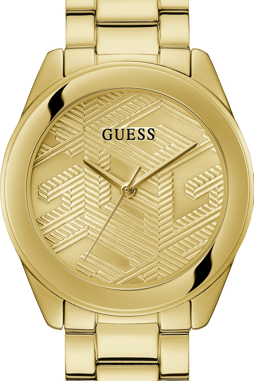 Guess, Ceas analog din otel inoxidabil, Auriu - eMAG.ro